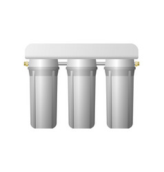 Water filter in a flat style Royalty Free Vector Image
