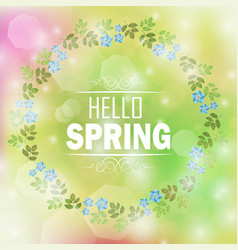 Autumn floral frame collections Royalty Free Vector Image