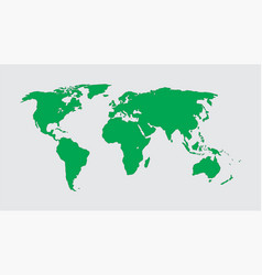 Arab world states blank political map of 22 Vector Image