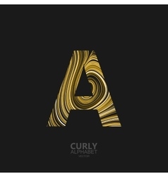 Leather textured letter r Royalty Free Vector Image