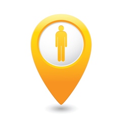 Urban map with a set of pointer icons Royalty Free Vector