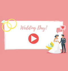 Video and photo frame background Royalty Free Vector Image