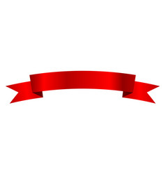 Red banner Royalty Free Vector Image - VectorStock