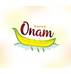 Decorated onathappan for onam celebration Vector Image