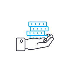 Opposite words for low and high Royalty Free Vector Image