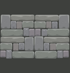 Stone block wall Royalty Free Vector Image - VectorStock