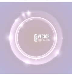 Energy abstract glow circles Royalty Free Vector Image