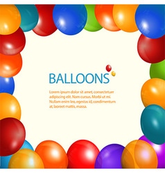 Balloons vector by jameschipper - Image #614581 - VectorStock