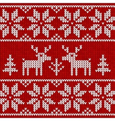 Sweater with deer vector