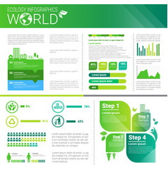 Renewable energy infographic Royalty Free Vector Image