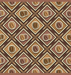 Abstract african art tribal seamless pattern Vector Image