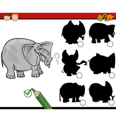 Whose are shadows Royalty Free Vector Image - VectorStock