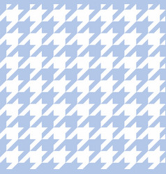 Houndstooth seamless pattern repeat Royalty Free Vector