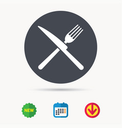 Cutlery language etiquette forks and knife Vector Image