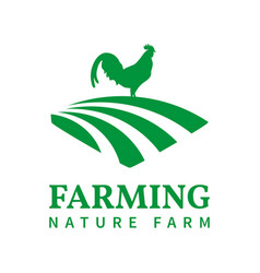 Farm logo Royalty Free Vector Image - VectorStock