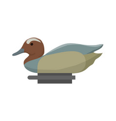 Cute cartoon duck Royalty Free Vector Image - VectorStock