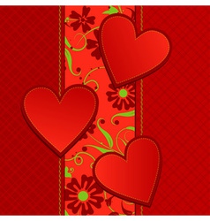 Greeting card template Royalty Free Vector Image