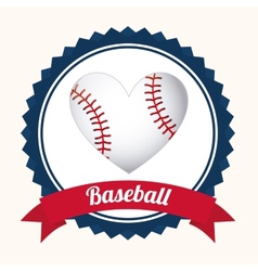 Baseball athletic sport Royalty Free Vector Image