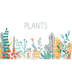 Rectangle frame with honey flowers and bees Vector Image