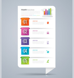 Infographics design variation 5 Royalty Free Vector Image