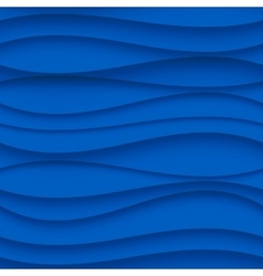 Blue seamless wavy background texture Royalty Free Vector