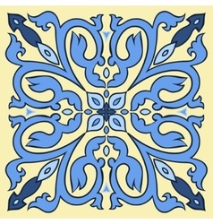 Italian ceramic tile pattern mediterranean Vector Image