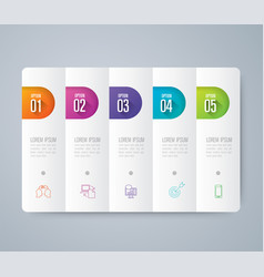 Infographics design variation 5 Royalty Free Vector Image