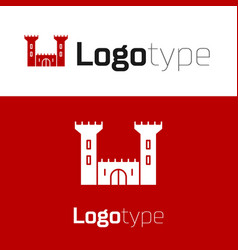 Castle logo Royalty Free Vector Image - VectorStock