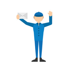 Receiving letter marketing post mail service Vector Image