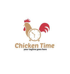 Hot chicken logo Royalty Free Vector Image - VectorStock