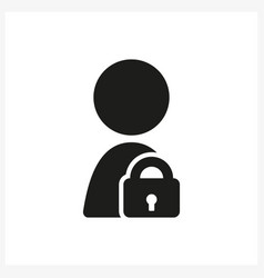 Inactive icon simple element from community Vector Image