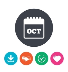 Calendar and clock icon schedule Royalty Free Vector Image
