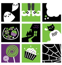 Square shape educational odd one out task for kids