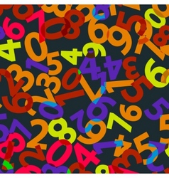 Abstract math number background Royalty Free Vector Image