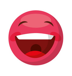 Shouting emoticon Royalty Free Vector Image - VectorStock