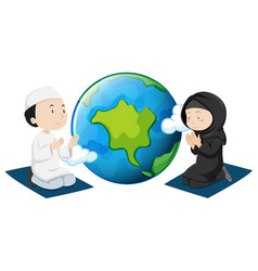 Muslim Royalty Free Vector Image - VectorStock