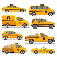 Different types of transportations Royalty Free Vector Image