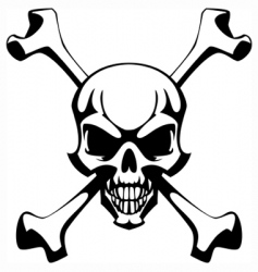 Skull drawing vector by 13UG13th - Image #1912251 - VectorStock