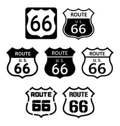 Route 66 rider Royalty Free Vector Image - VectorStock