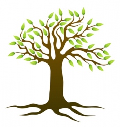 Abstract tree Royalty Free Vector Image - VectorStock