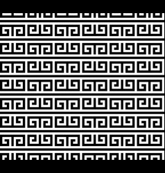 Greek key typical egyptian assyrian and Royalty Free Vector