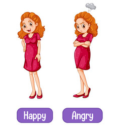 Opposite words liquid and solid Royalty Free Vector Image