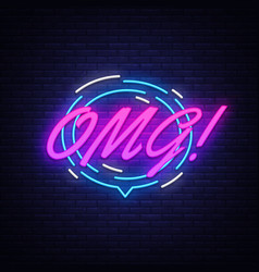 Dj music neon sign night party design Royalty Free Vector