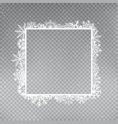 Realistic photo frame set square a3 a4 Royalty Free Vector