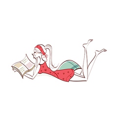 Side view of man standing Royalty Free Vector Image