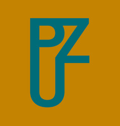 Logo lines and shapes Royalty Free Vector Image