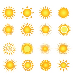 Sun icon Vector Image by Blondina93 - Image #313187 - VectorStock