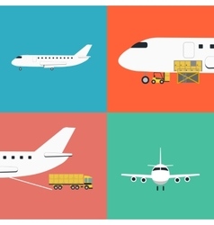 Plane isolated vector by Sardim - Image #3871407 - VectorStock