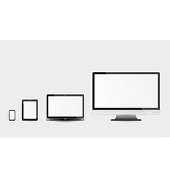 Drawing with computer devices Royalty Free Vector Image