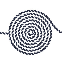 Seamless rope pattern set Royalty Free Vector Image